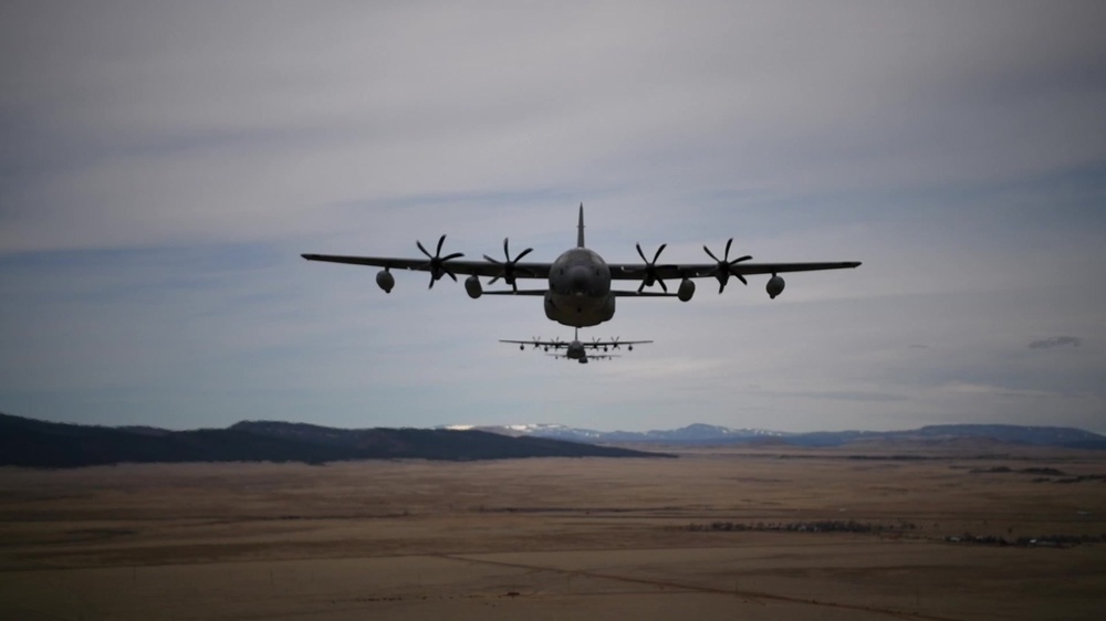 DVIDS - Video - 9th SOS 75th Anniversary 9-ship Flight Formation