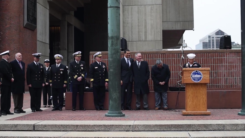 DVIDS - Video - Boston City Hall Flag Raising Ceremony