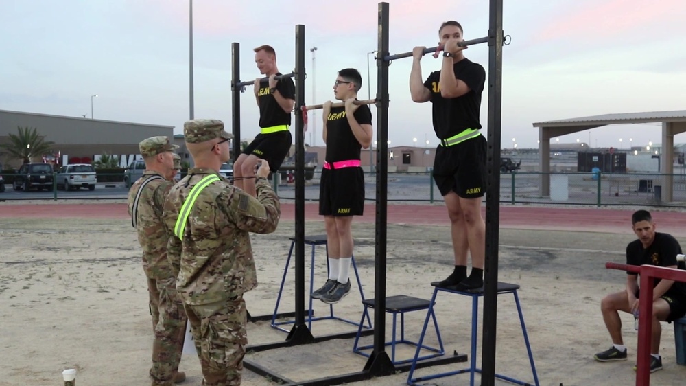 DVIDS - Video - Service Members Compete in GAFB Fitness Test at Camp ...