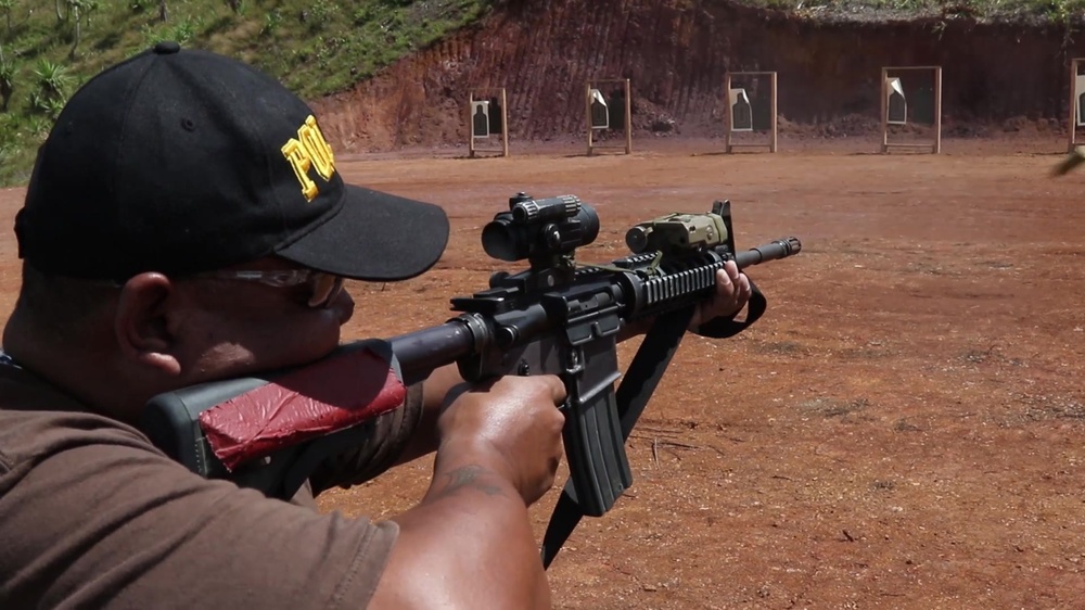 DVIDS - Video - Palau Police m4 Familiarization Fire B-Roll + Interview ...