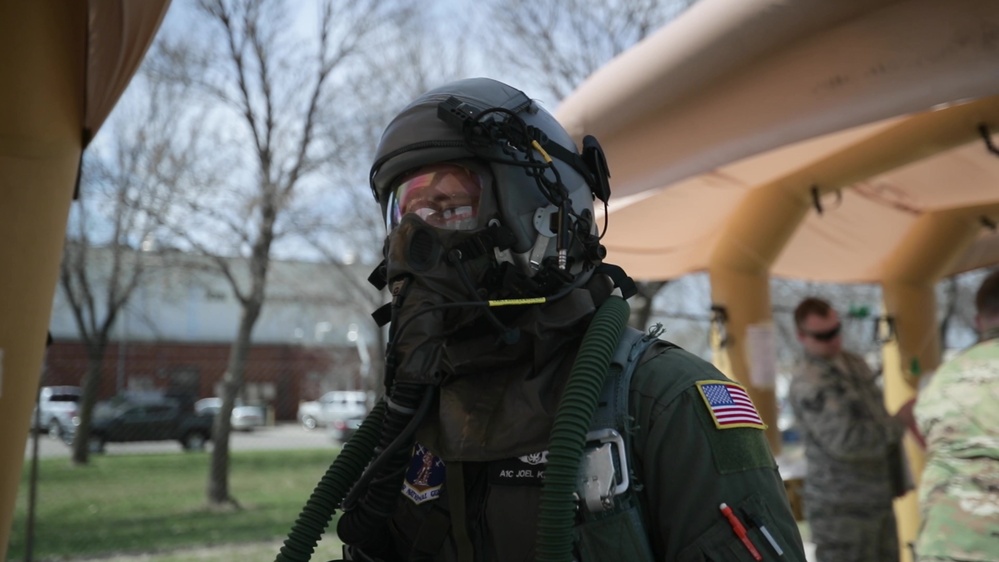 DVIDS - Video - Airmen practice decontamination in a Aircrew ...