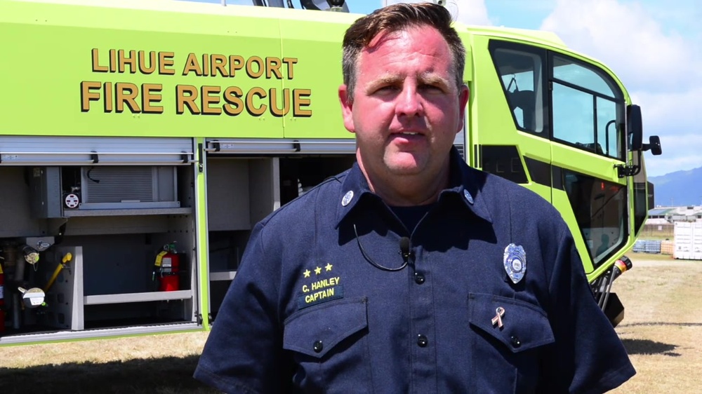 DVIDS - Video - Capt. Colby Hanley, Lihue Airport Fire Captain