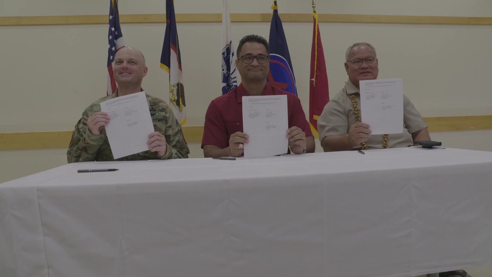 DVIDS - Video - U.S. Army Reserve MSAR opening ceremony and MOU singing