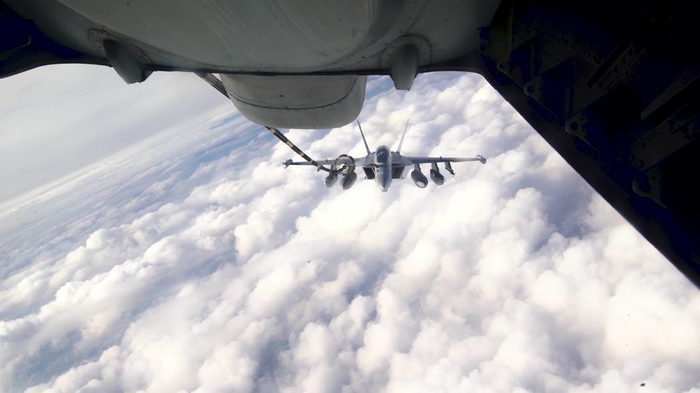 DVIDS - Video - F-18 and B-2 Air Refueling