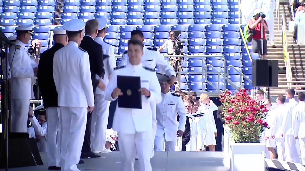 DVIDS - Video - United States Naval Academy Commissioning - Naval ...
