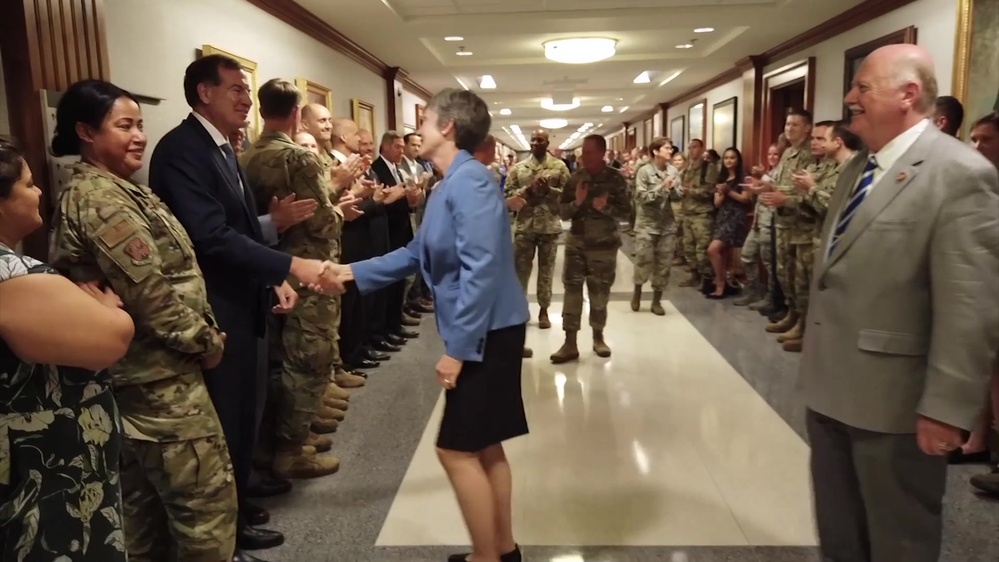DVIDS - Video - AFNow - Secretary of the Air Force Heather Wilson ...