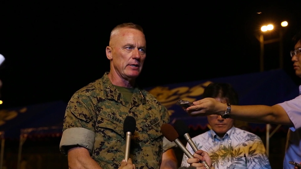 DVIDS - Video - Lt. Gen. Clardy addresses Japanese media as new III MEF ...