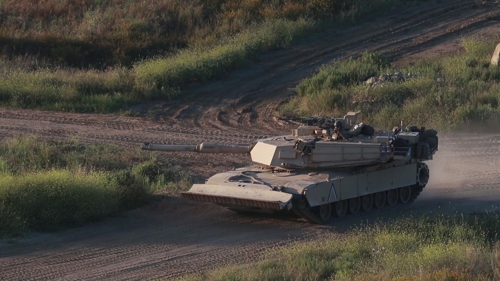DVIDS - Video - B-Roll: M1A1 Abrams Tank Range, Charlie Company, 4th ...