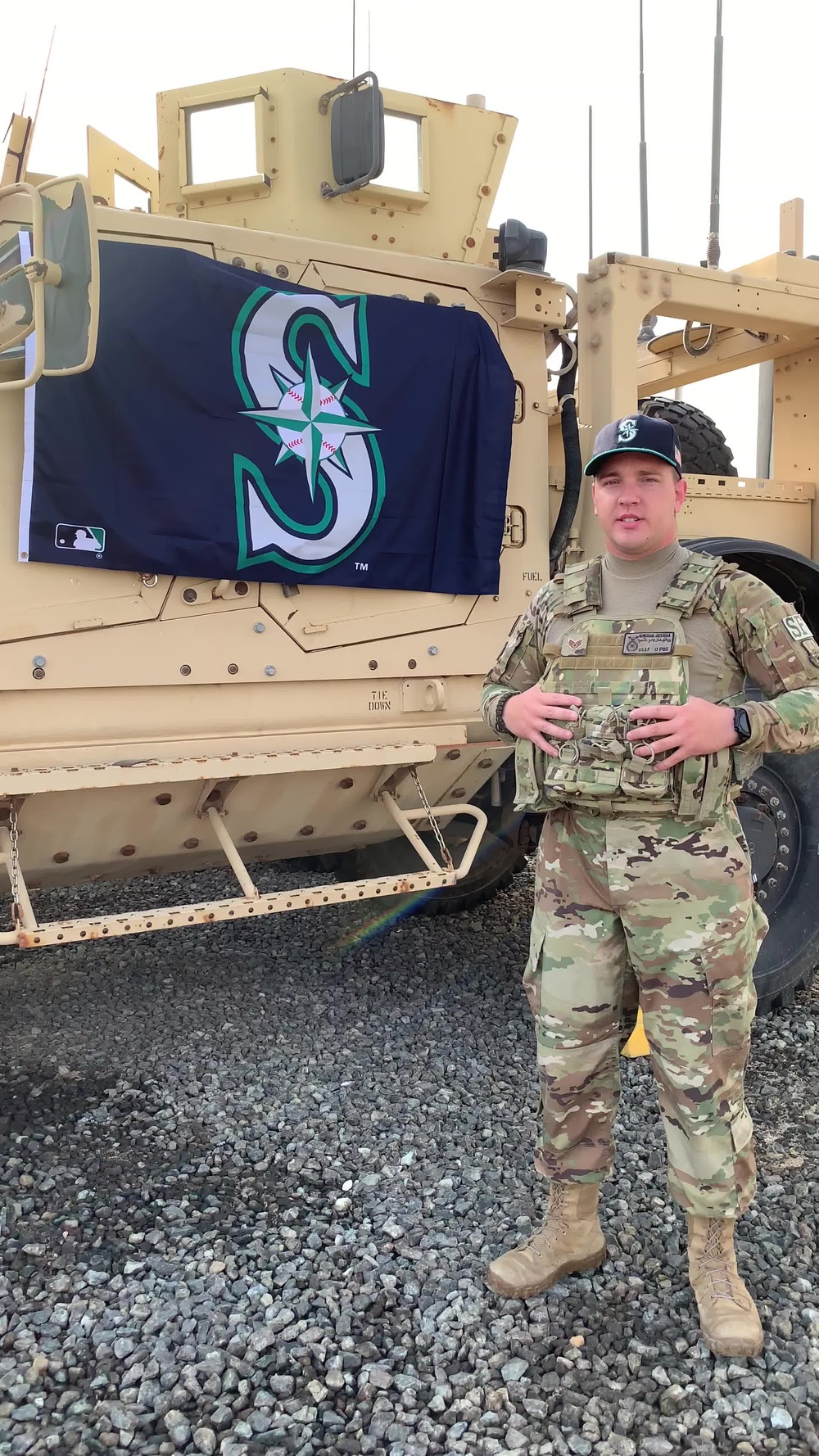 DVIDS - Video - Seattle Mariners Shoutout - SSgt Joshua Bingham