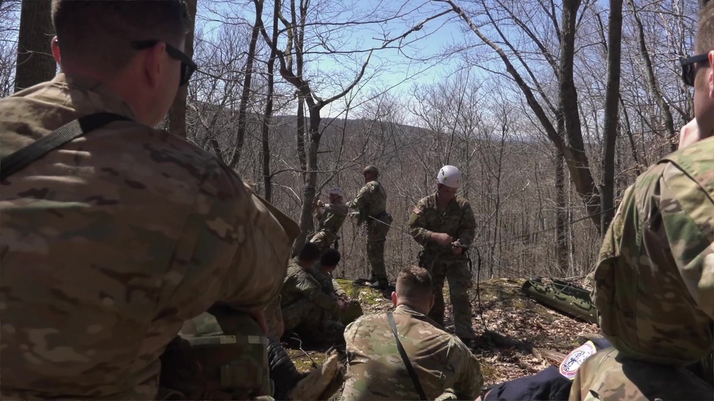 DVIDS - Video - Army Mountain Warfare School's ROUGH TERRAIN EVACUATION