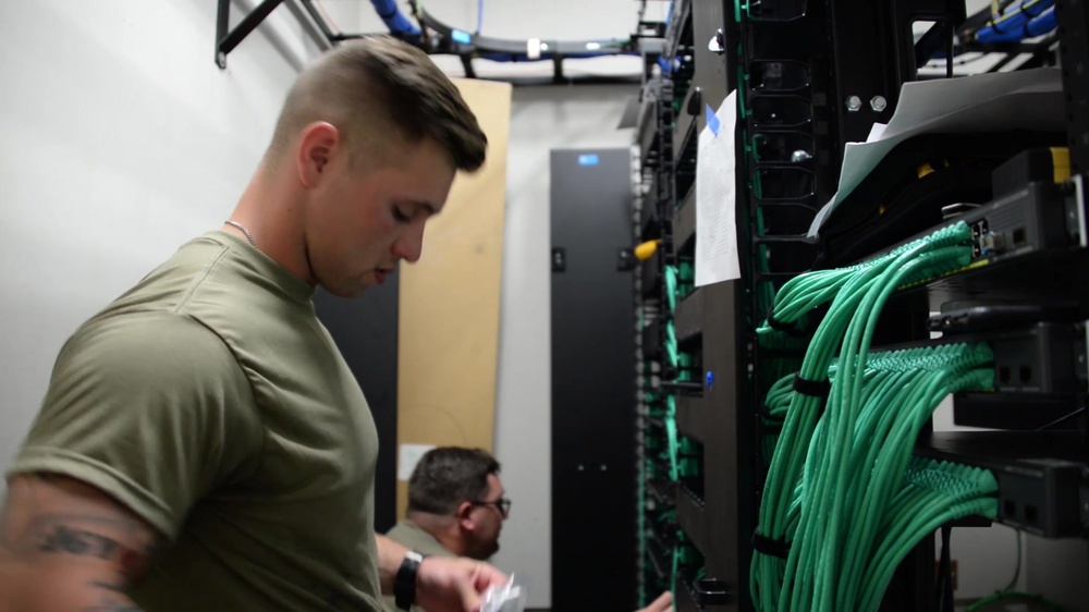 DVIDS - Video - 241st Engineering Installation Squadron installing ...