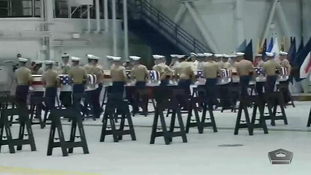 DVIDS - Video - World War II Remains Return to U.S. in Repatriation ...