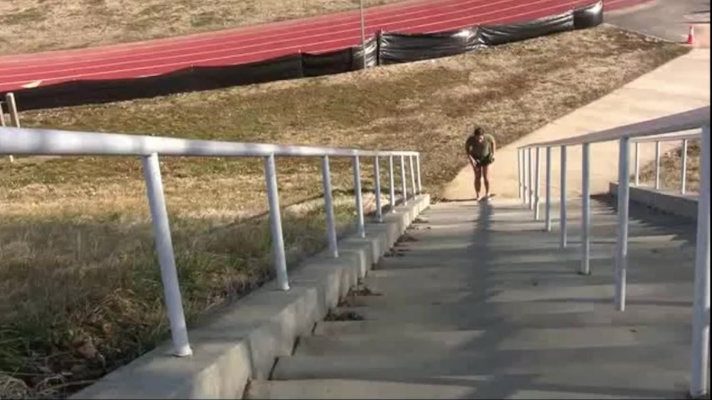 DVIDS - Video - Stadium Stairs - 2 Feet Each Step