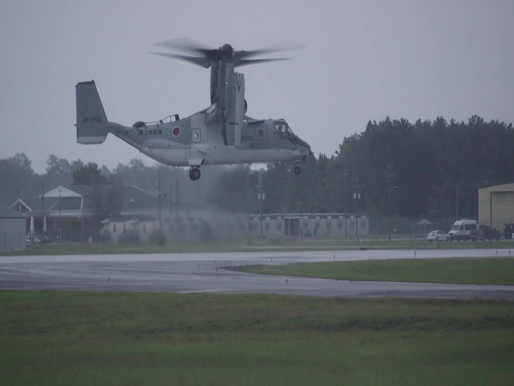DVIDS - Video - JGSDF Osprey Flights