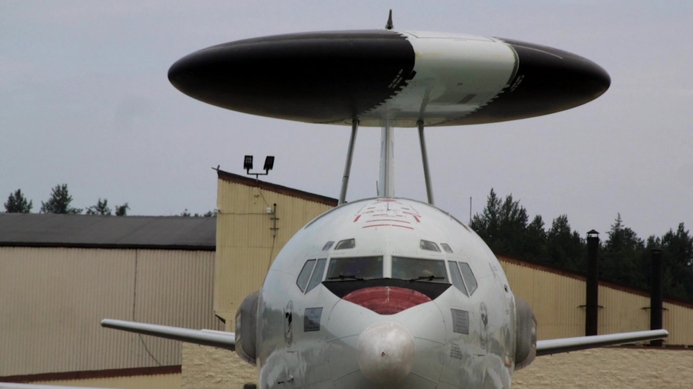 DVIDS - Video - E-3 Sentry (AWACS) B-roll Package with Take off