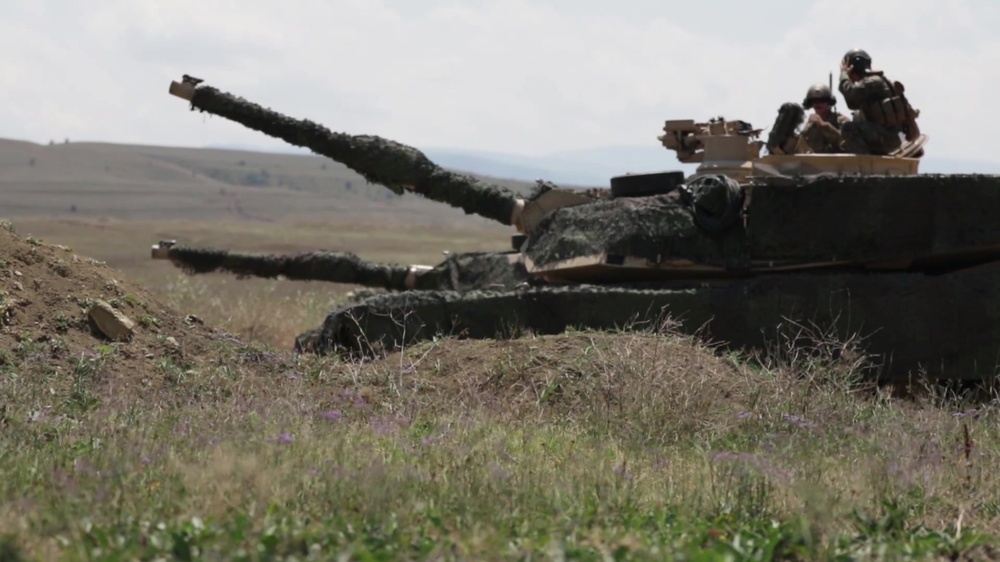 DVIDS - Video - Tank Live-Fire Training During Exercise Agile Spirit 19