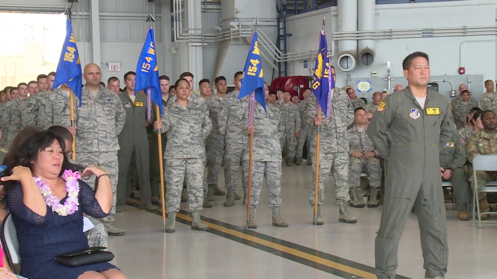 DVIDS - Video - 154th Wing Change of Command Ceremony