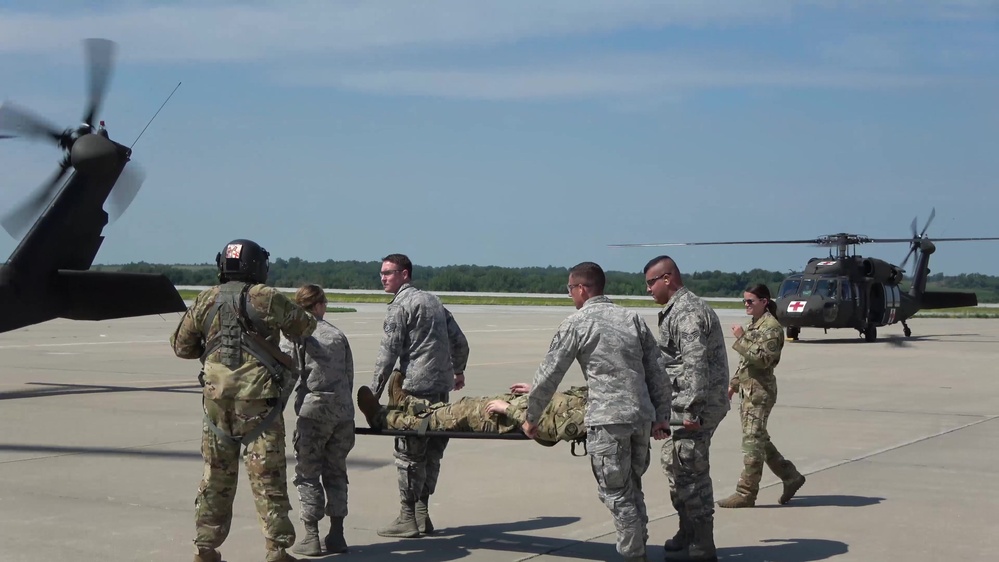 DVIDS - Video - MEDHAWKS Practice MedEvac