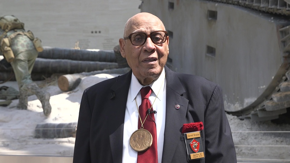 DVIDS - Video - Master Gunnery Sgt. Carroll Braxton (Ret.) Interview