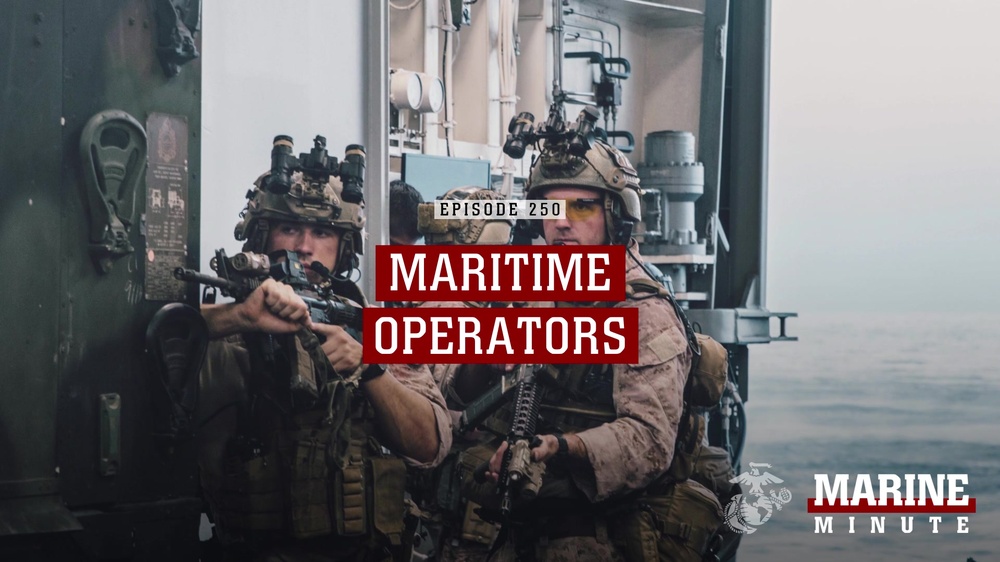 DVIDS - Video - Marine Minute: Maritime Operators