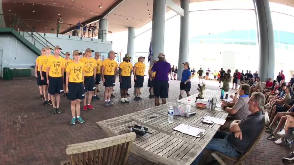 DVIDS - Video - USS George Washington CPO Selects compete for title of ...