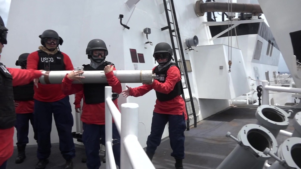 DVIDS - Video - CGC Kimball Tests SRBOC System During Final Sea Trials