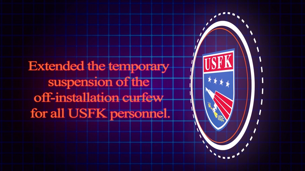 DVIDS - Video - USFK Curfew Extension