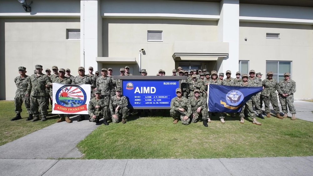 DVIDS - Video - AIMD Iwakuni Navy Birthday shout out