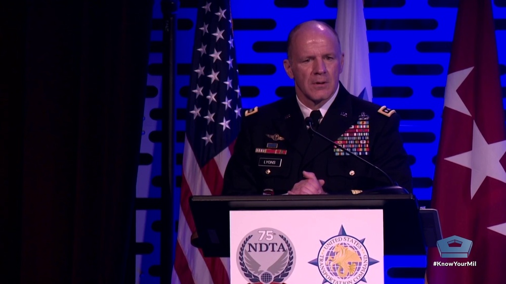 DVIDS - Video - Transcom Commander Gives Keynote Speech