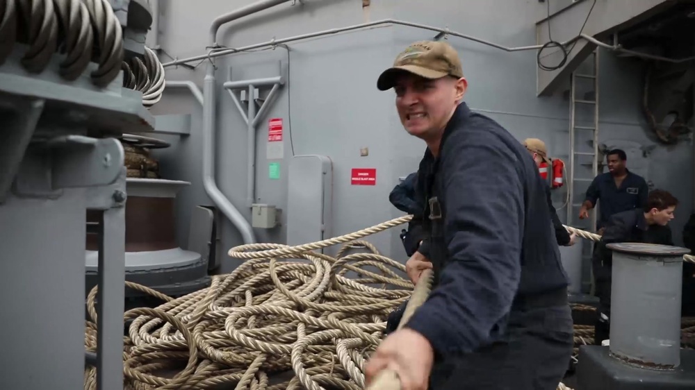 DVIDS - Video - Sea and Anchor Detail