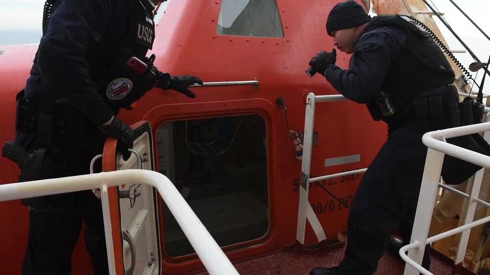 DVIDS - Video - Coast Guard Sector New York Boarding Team boards a high ...