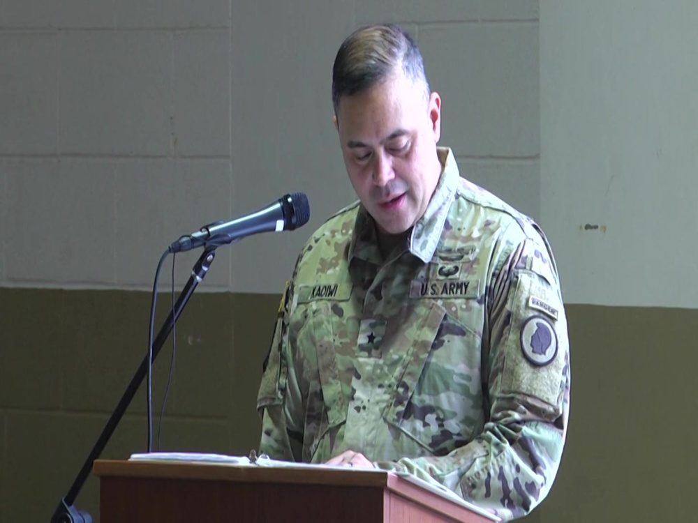 DVIDS - Video - 20191103 103rd Troop Command Change of Command