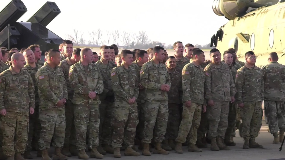 DVIDS - Video - The Making of USAG Ansbach “Go Army!” Shout-out Video