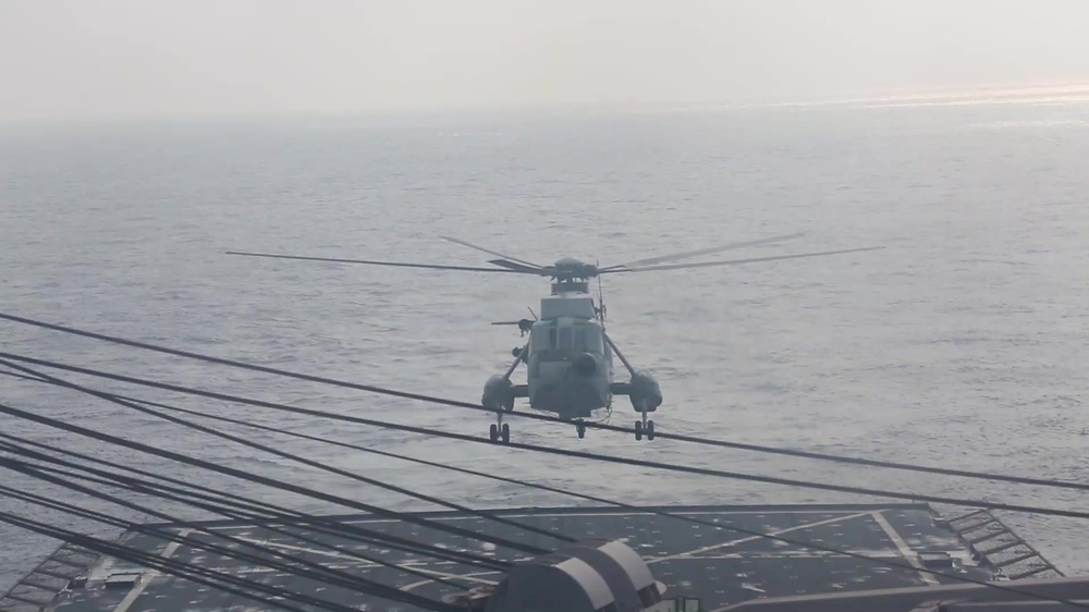 DVIDS - Video - Tiger TRIUMPH: Indian Helicopter Landing on USS ...