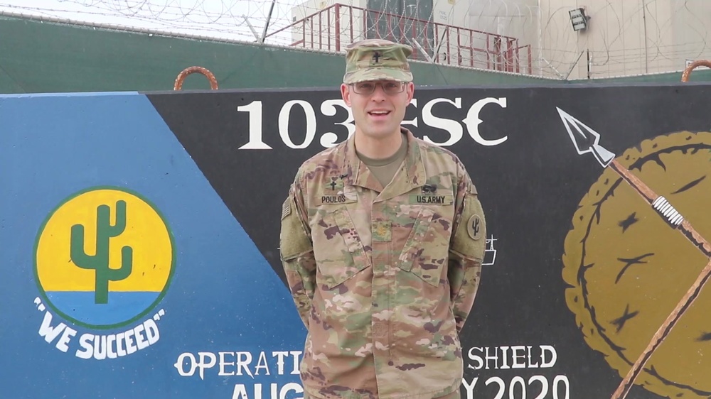 DVIDS - Video - Maj Gregory Poulos Holiday Greetings