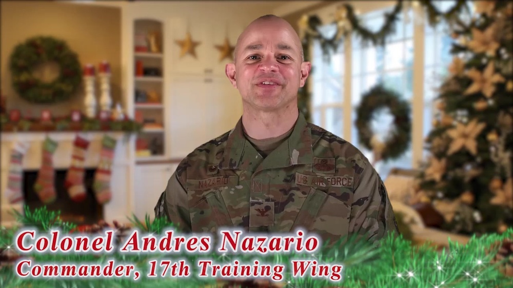 DVIDS - Video - Colonel Nazario Holiday Message