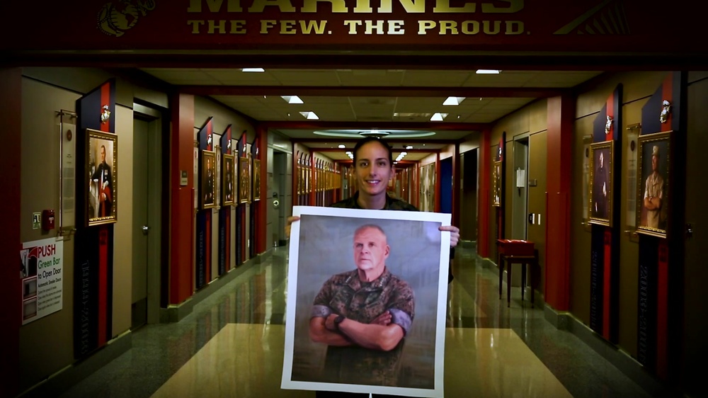DVIDS - Video - Commandant's Portrait Painting