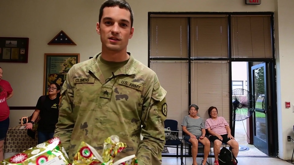 DVIDS - Video - Holy Family Homes Orphanage gift wrapping interviews