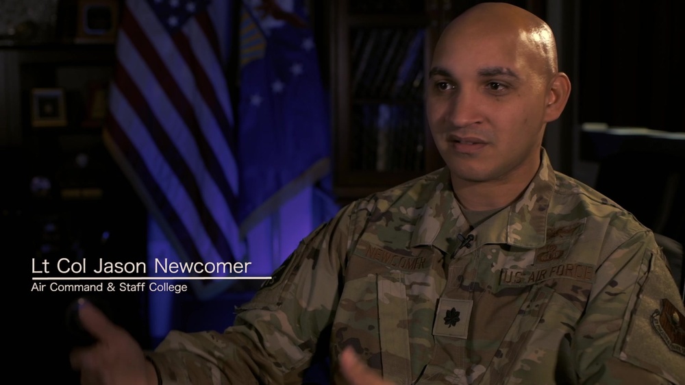 DVIDS - Video - CCAF Informational Video-Lt Col Newcomer