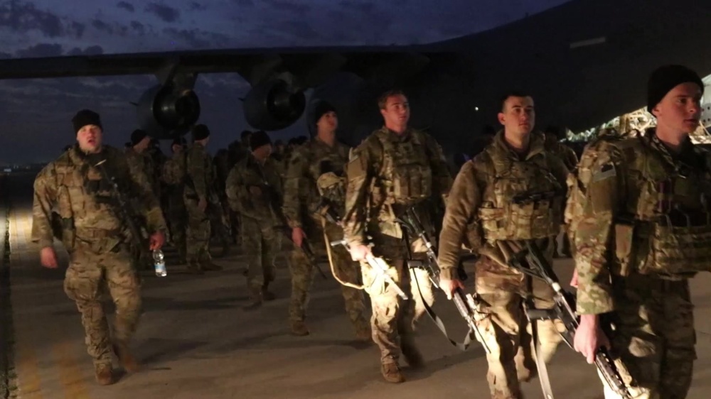 DVIDS - Video - 82nd Airborne Division arrives in CENTCOM