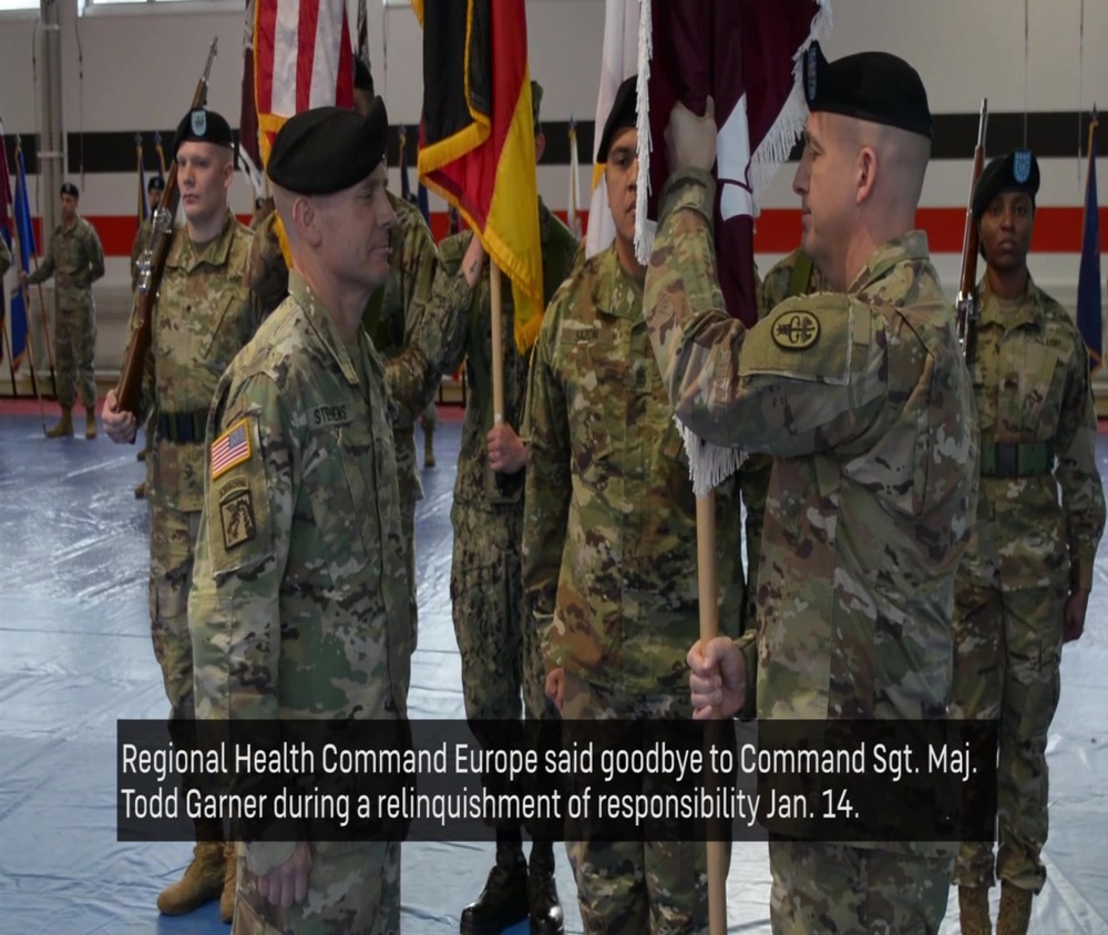 DVIDS - Video - Bidding farewell to Command Sgt. Maj. Garner