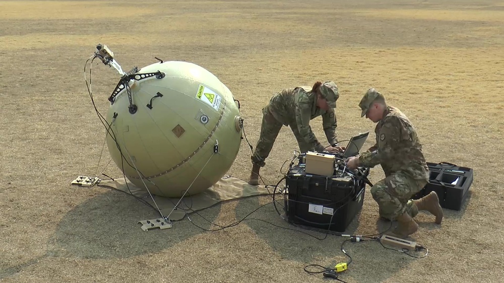 DVIDS - Video - CSS VSAT Inflatable Satellite Antenna Pumps up Readiness