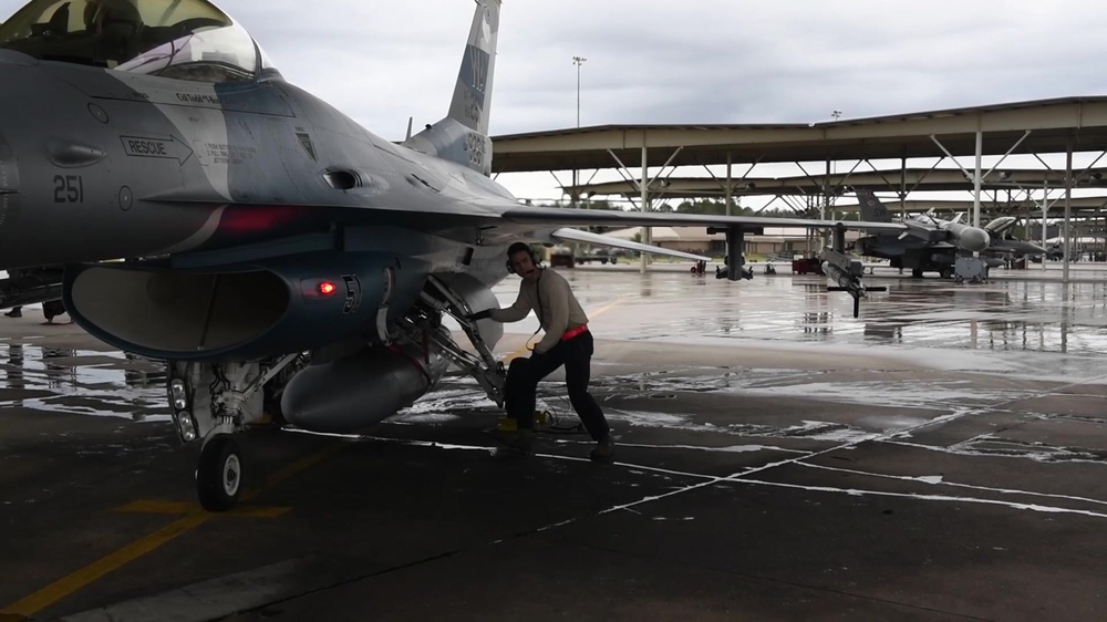 DVIDS - Video - 64th Aggressor Squadron pilots fly with East Coast pilots
