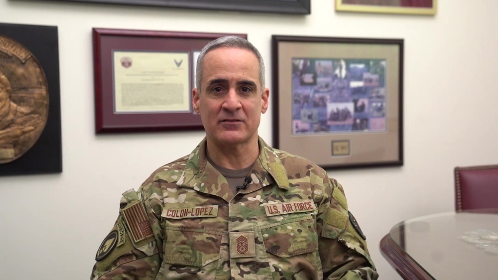 DVIDS - Video - SEAC Ramon "CZ" Colon-Lopez' Message to the Joint Force