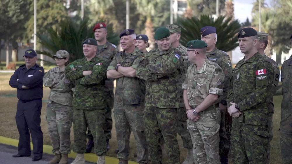 DVIDS - Video - Group photo preparation and Commanders walking to the ...