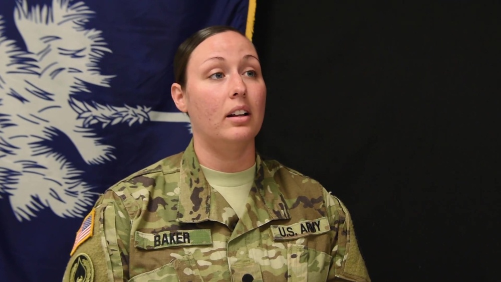 DVIDS - Video - South Carolina National Guard Sgt. Chelsea Baker Know ...