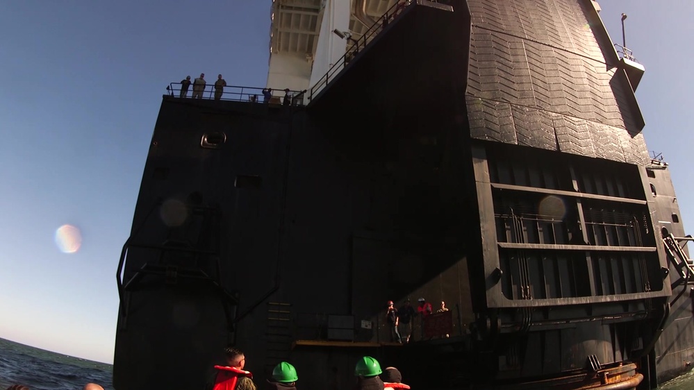DVIDS - Video - U.S. Marines travel to USNS Lopez in preparation for ...