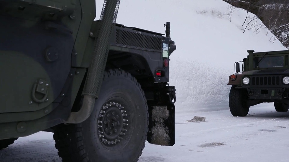 DVIDS - Video - Cold-weather vehicle maneuverability training