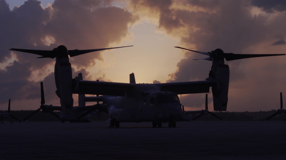 DVIDS - Video - V-22 Osprey Sunrise Timelapses