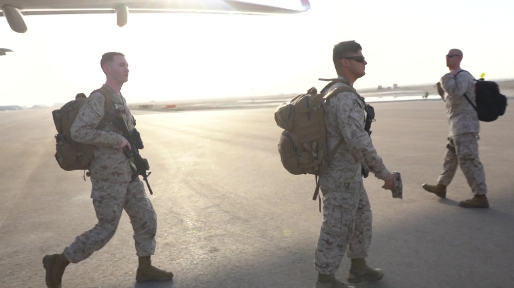 DVIDS - Video - I MEF Marines Travel to UAE for Exercise Native Fury 20